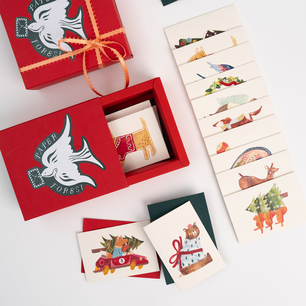 Mini Card Set - All 12 Designs – Paper Forest